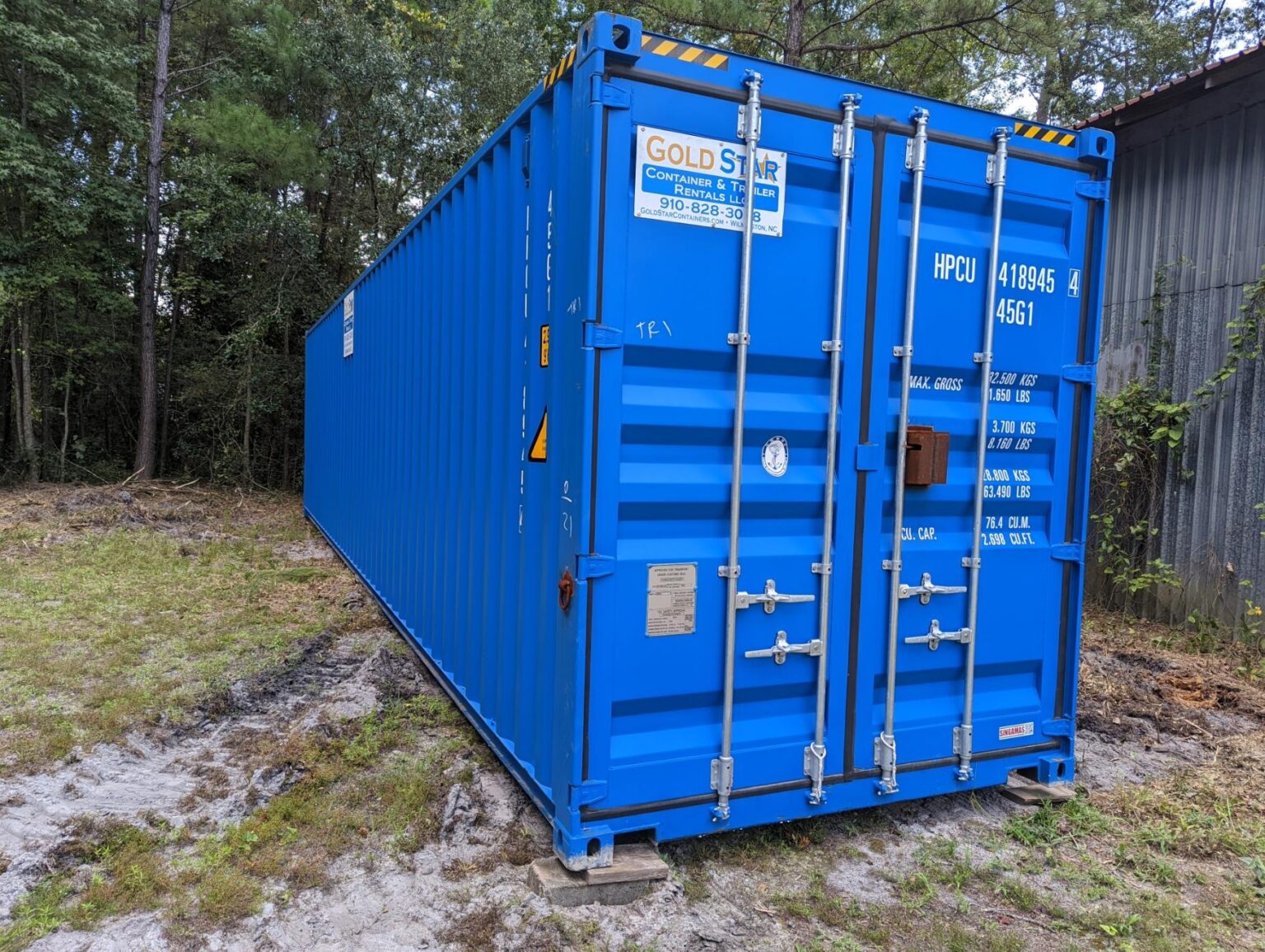 Rentable Storage Containers - Across Southeastern NC | Gold Star Storage